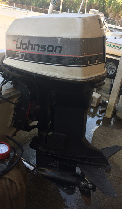 90 hp Johnson Outboard