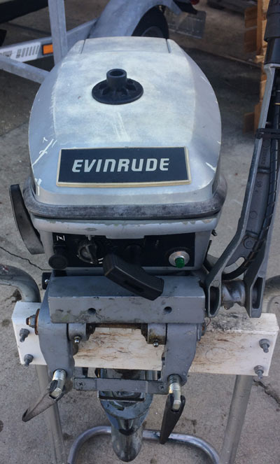 EVINRUDE 15 HP OUTBOARD