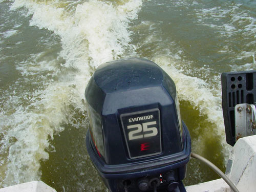 Used 25hp Evinrude Outboards