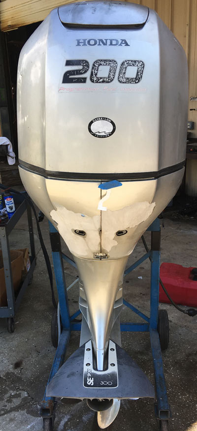 Twin 200 hp Honda Outboard Boat Motors For Sale