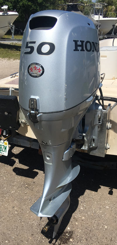 50 hp Honda outboard boat motor for sale