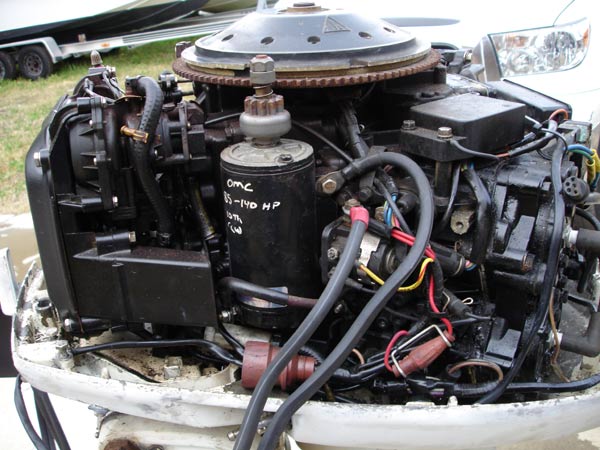 110 hp Johnson Outboard Boat Motor For Sale
