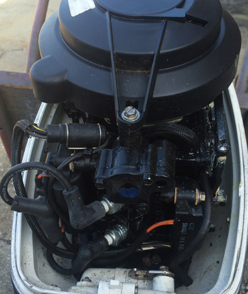 15hp Johnson Outboards Omc For Sale