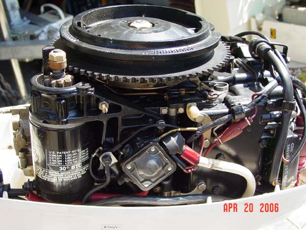 28 hp Johnson Outboard Motor