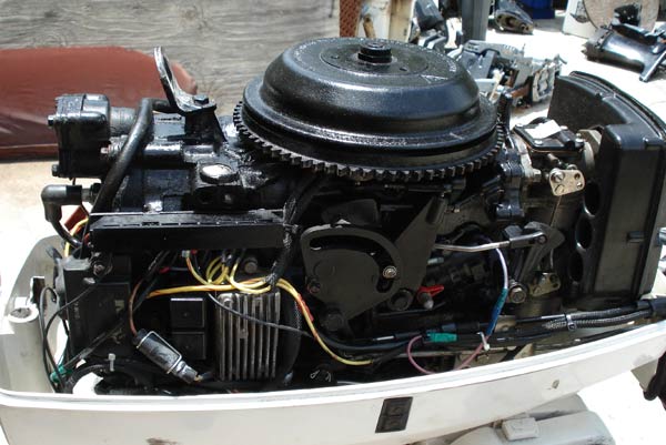 50 hp Johnson Outboard Tiller