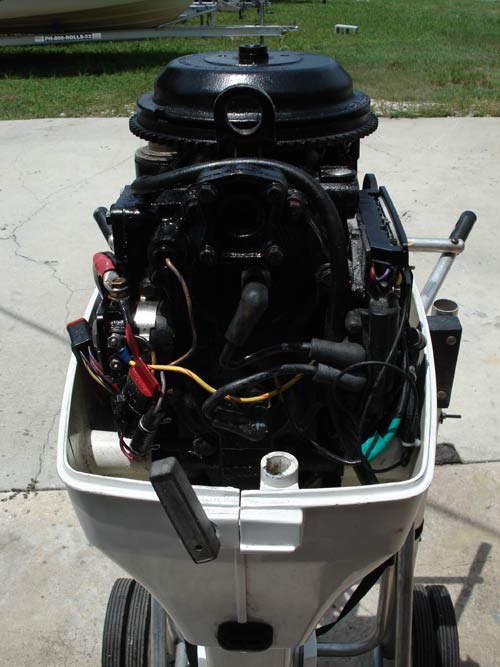 50 hp Johnson Outboard Tiller