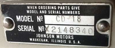 5 1/2 Johnson Outboard