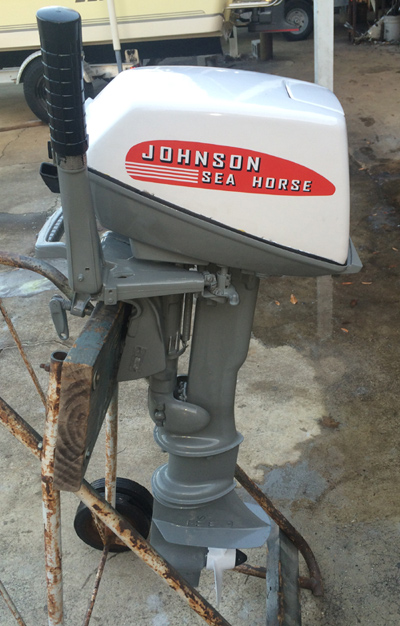 Long Shaft 6 Horsepower Johnson OMC Outboard For Sale
