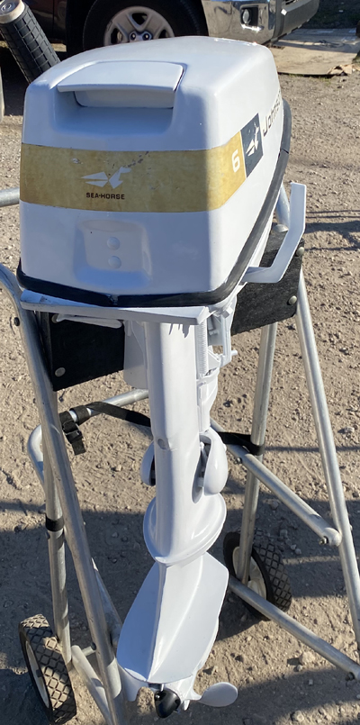 Used 6 hp Johnson Outboard Motor Johnson Evinrude Boat Motors