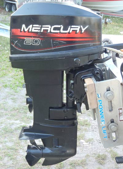 20hp Mercury Outboard Motor For Sale