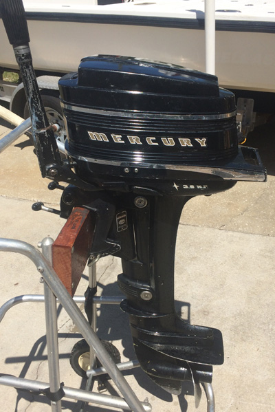 Used Mercury 4 hp Outboard Boat Motor Mercury Outboards