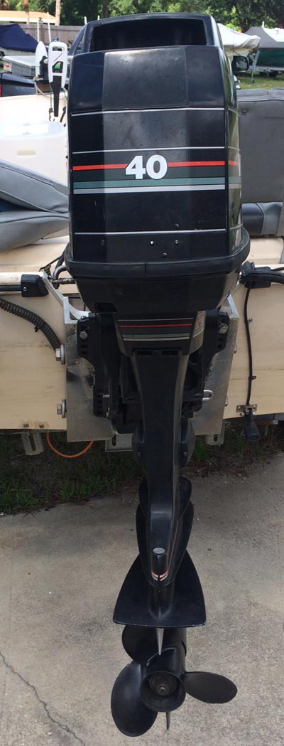 40 hp Mercury outboard for sale