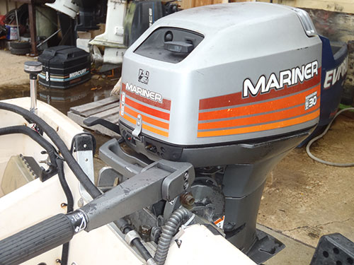30 hp Mariner Outboard boat motor for sale