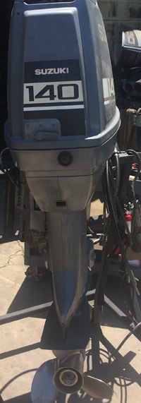 Suzuki 140 hp 4-Stroke Outboard Boat Motor For Sale