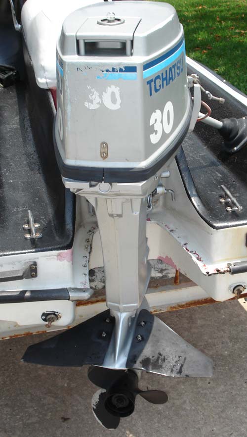 Used 30 hp Tohatsu Outboard