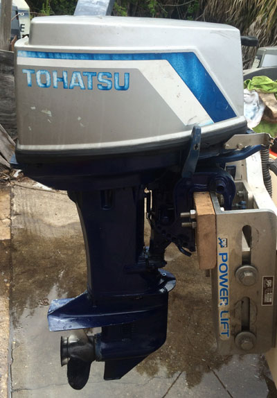 Used 30 hp Tohatsu Outboard