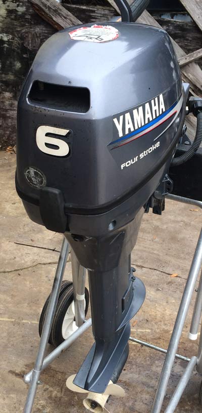 6 hp Yamaha Outboard Motor