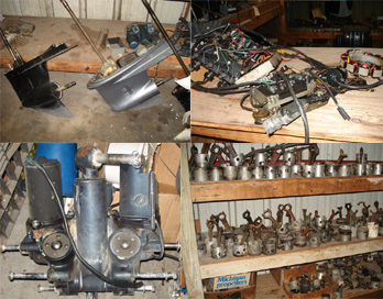 Used Outboard Motors, Used Outboard Parts, Power Poles For Sale